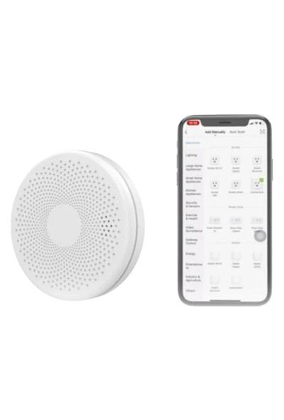 Tuya Yeni Ultra İnce WiFi Duman Dedektörü