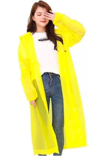 Marlux Raincoat Eva Unisex Yağmurluk Sarı