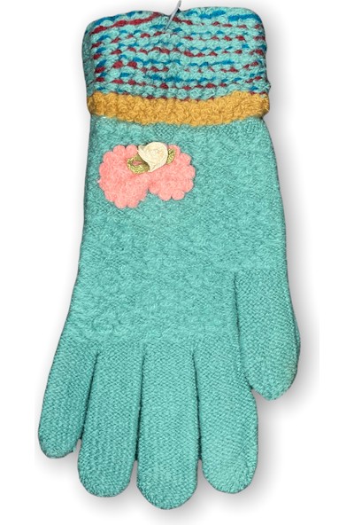 Nil New Shop Angora Renkli Ithal Slim Kalıp Eldiven NILEL70