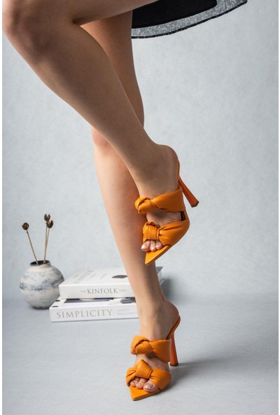 Muggo Love Garantili Kadın Topuklu Terlik