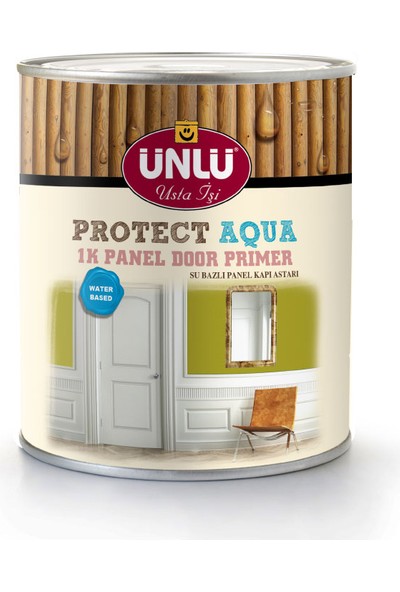 Ünlü Protect Aqua Su Bazlı 1k Panel Kapı Astarı Ünlü Protect Aqua Su Bazlı 1k Panel Kapı Astarı