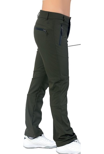 Crozwise Soft Shells Outdoor Polarlı Erkek Pantolon Haki 2176-04 Crozwise Soft Shells Outdoor Polarlı Erkek Pantolon Haki 2176-04