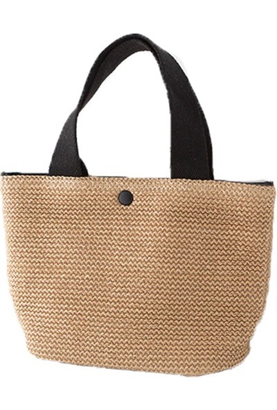 Kalavika Çim Paketi Yaz Tatili Plaj Çantası Küçük Taze Örgü Çanta Kalavika Çim Paketi Yaz Tatili Plaj Çantası Küçük Taze Örgü Çanta