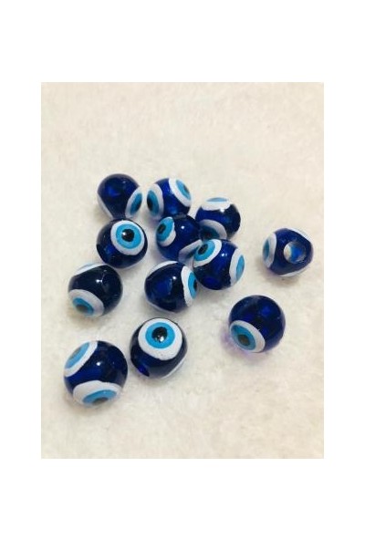 İzmir Bitpazarı 18 mm Danagöz Nazar Boncuğu - Dekoratif Boncuk 25 Adet - ( Kalın Delikli ) İzmir Bitpazarı 18 mm Danagöz Nazar Boncuğu - Dekoratif Boncuk 25 Adet - ( Kalın Delikli )