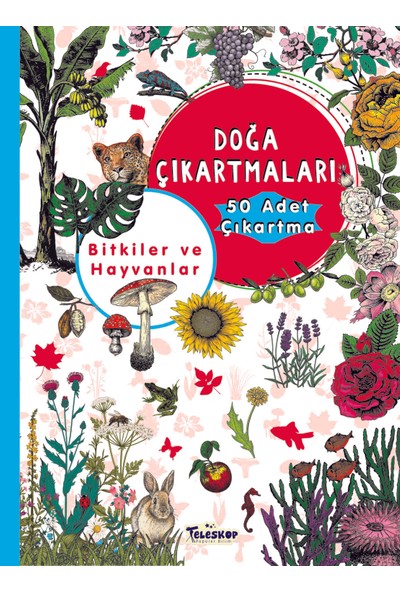 Bitkiler ve Hayvanlar Doğa Çıkartmaları