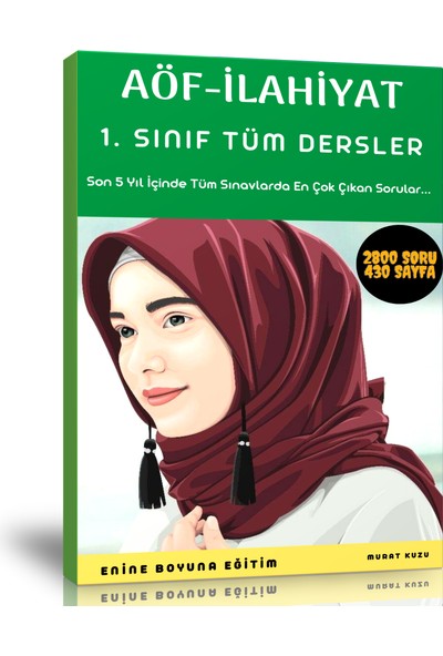 Aöf- Ilahiyat 1. Sınıf Tüm Dersler (2 Spiralli Kitap)