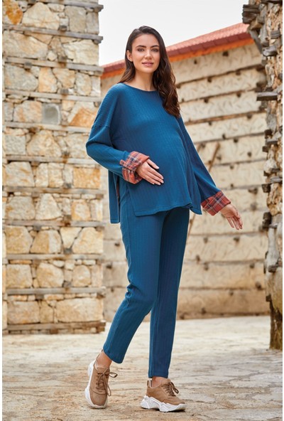 Lohusa Yanları Yırtmaçlı 2'li Takım