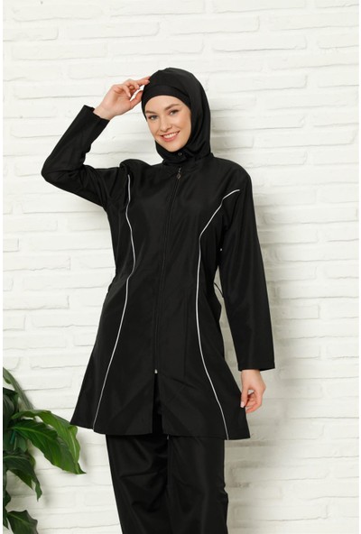 First Plus Moda Çizgi Tam Tesettür Mayo 31021