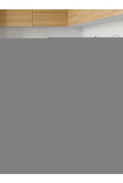 Mars Halı Olivia Yıkanabilir Dijital Baskılı Kaymaz Tabanlı Mutfak Halısı