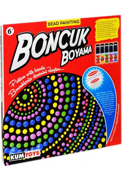 Kumtoys +6 Yaş Boncuk Boyama (Kumtoys)