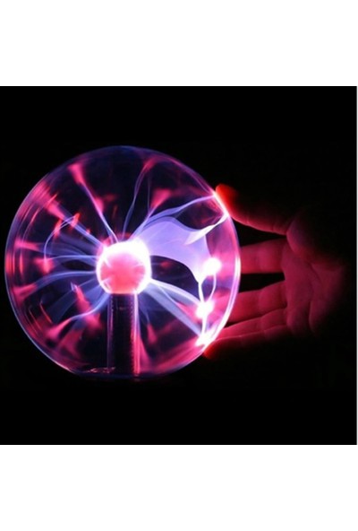 Runedo Plazma Lambası - Dekoratif - Dokunmaya Duyarlı - Usb'den Kullanım EBAT:14X10X7.5CM