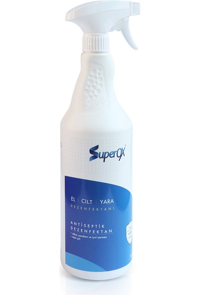 Superox El, Cilt ve Yara Çevresi Dezenfektanı 1 Lt