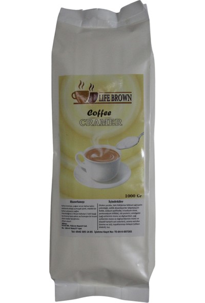 Sakup Efendi Türk Kahvesi Life Brown Kahve Kreması