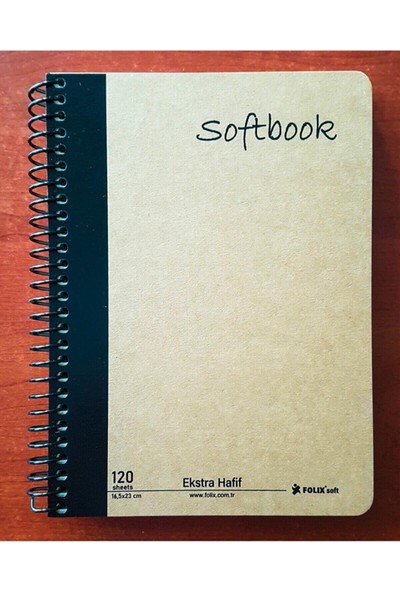 Folix Ekstra Hafif Sert Kapak Spiralli Defter 16,5X23CM 120 Yp. Çizgili Folix Ekstra Hafif Sert Kapak Spiralli Defter 16,5X23CM 120 Yp. Çizgili