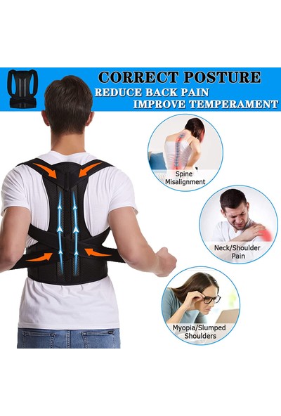 Ankaflex Çift Balenli Dik Tutan Kambur Önleyici Omuz Bel Sırt Vücut Dik Durma Korsesi Yelek Ankaflex Çift Balenli Dik Tutan Kambur Önleyici Omuz Bel Sırt Vücut Dik Durma Korsesi Yelek