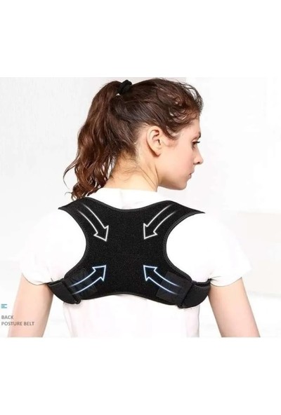 Medikal Dik Durus Korsesi Kambur Önleyici Sırt Düzleştirici Omuz Bel Korsesi