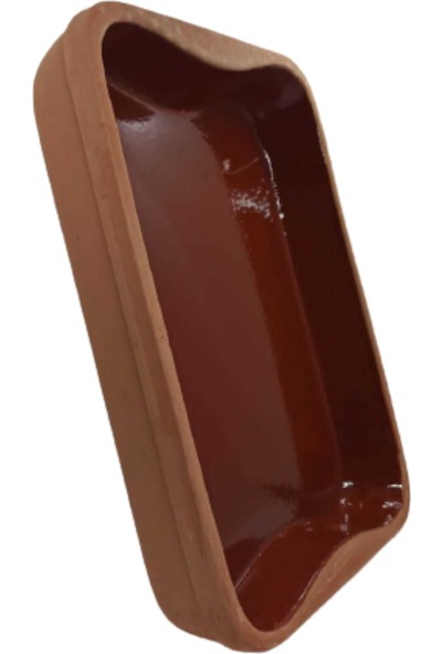 Morgri Dikdörgen Çömlek Fırın Güveç Tepsi 32 cm Morgri Dikdörgen Çömlek Fırın Güveç Tepsi 32 cm