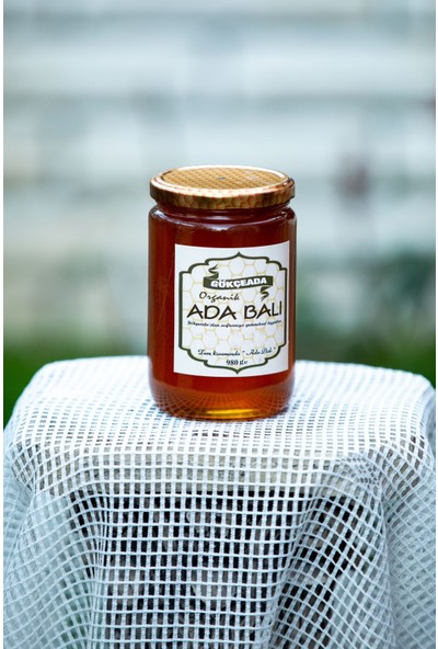 Organik Gökçeada Ada Balı Kekik Çam Balı 480 Gr.