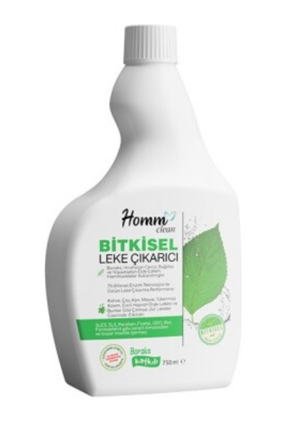 Homm Bitkisel Homm Clean Bitkisel Leke Çıkarıcı 750 ml Homm Bitkisel Homm Clean Bitkisel Leke Çıkarıcı 750 ml