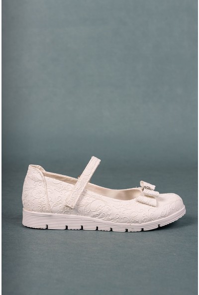 Epaavm Beyaz Sarmaşık Kız Çocuk Ayakkabı Epaavm Beyaz Sarmaşık Kız Çocuk Ayakkabı