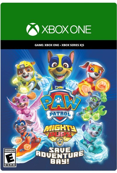Paw Patrol Mighty Pups Save Adventure Bay Xbox Series X|S / Xbox One ve Windows 10 11 PC ve Xbox Oyun Paw Patrol Mighty Pups Save Adventure Bay Xbox Series X|S / Xbox One ve Windows 10 11 PC ve Xbox Oyun