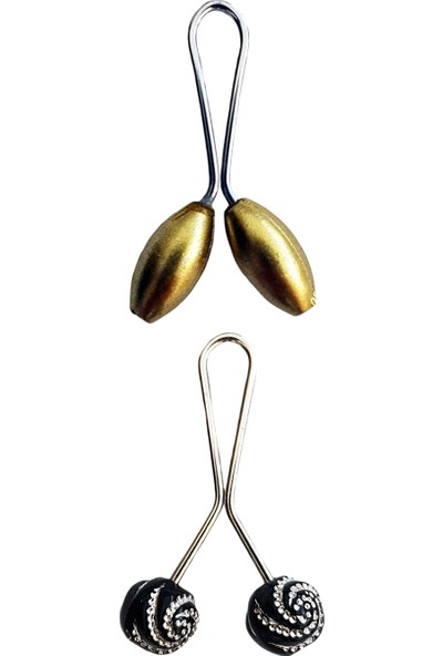 MrtNlu 2 Adet Tesettür Eşarp ve Şal Klipsi Set 4