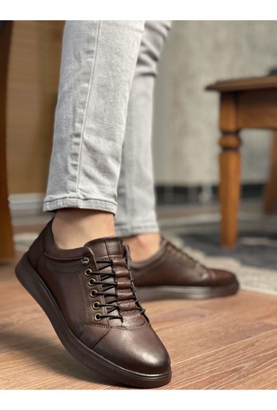 Muggo Rico Garantili Erkek Günlük Klasik Hakiki Deri Casual Ayakkabı