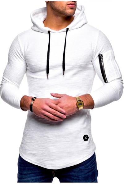 Vandor Girls Erkek Slim Fit Hoodie Günlük Uzun Kollu Sweatshirt (Yurt Dışından)