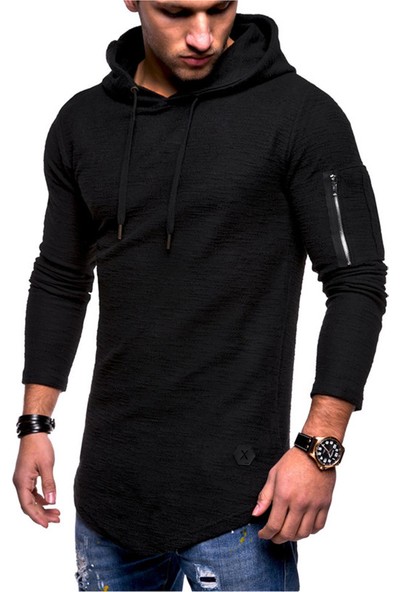 Vandor Girls Erkek Slim Fit Hoodie Günlük Uzun Kollu Sweatshirt (Yurt Dışından)