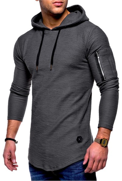 Vandor Girls Erkek Slim Fit Hoodie Günlük Uzun Kollu Sweatshirt (Yurt Dışından)