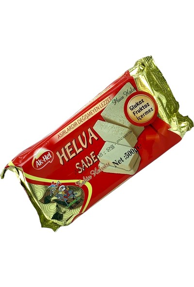 Ak-hel Akhel Odun Ateşinde Sade Helva 500 gr