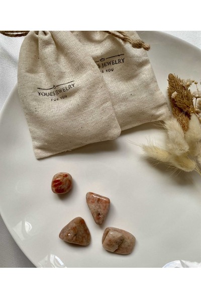 Youes Jewelry Güneş Taşı Doğal Taş( Liderlik Taşı)