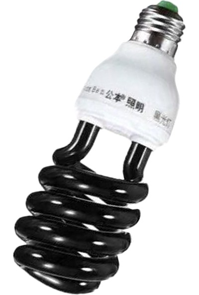 Kesoto E27 15 W 220 V Enerji Tasarrufu Uv Siyah Sahne Spiral Lamba Ampul Blacklight (Yurt Dışından) Kesoto E27 15 W 220 V Enerji Tasarrufu Uv Siyah Sahne Spiral Lamba Ampul Blacklight (Yurt Dışından)