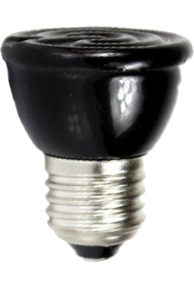 E27 Seramik Pet Sürüngen Isı Lambası Kızılötesi Isıtıcı Ampul 100 W 45X55 mm (Yurt Dışından)
