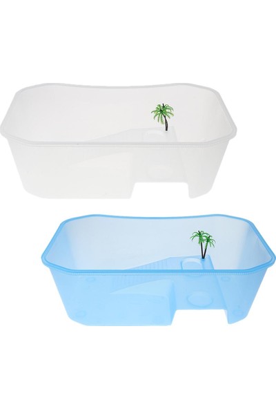 2 Parça Plastik Sürüngen Besleme Kutusu (Yurt Dışından) 2 Parça Plastik Sürüngen Besleme Kutusu (Yurt Dışından)