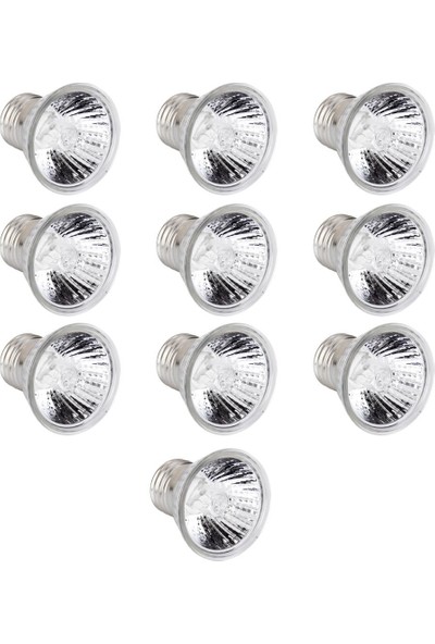 10 x Mini E27 Sürüngen Isı Lambası (Yurt Dışından)