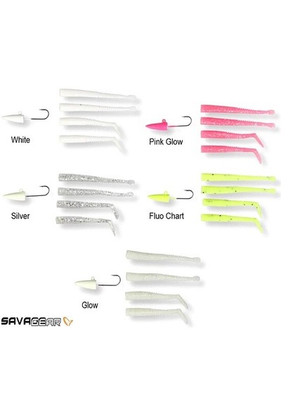Savage Gear Lrf Mini Sandeel Kit 25 Adet Suni Yem