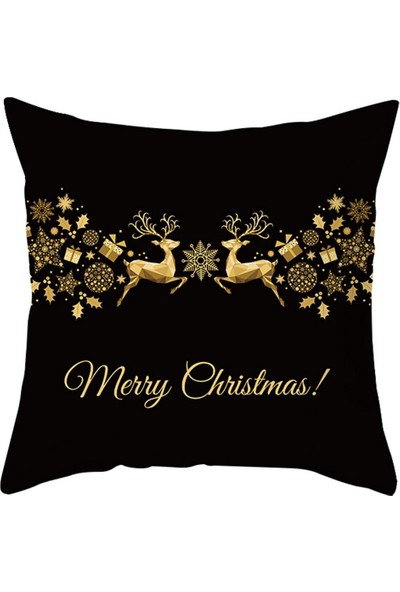 Noel Yastık Santa Claus Elk Kapsar (Yurt Dışından) Noel Yastık Santa Claus Elk Kapsar (Yurt Dışından)