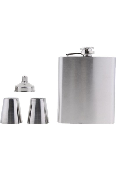 Hıp Flask 7 Oz Paslanmaz Çelik Cep Içecek Tutucu Viski Likör Votka Kiti Hıp Flask 7 Oz Paslanmaz Çelik Cep Içecek Tutucu Viski Likör Votka Kiti