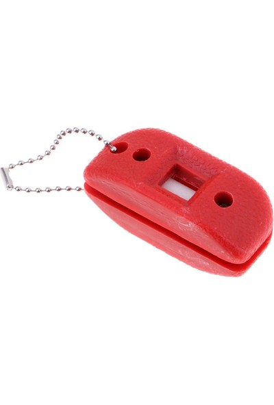 Buz Kalemtaner Paten Şekil Bileme Yağlıstaşı Aracı Kiti W / Çanta Yeni Kırmızı