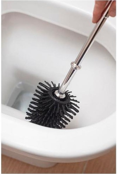 Primanova 85 mm Yedek Silikon Wc Fırça Siyah Primanova 85 mm Yedek Silikon Wc Fırça Siyah