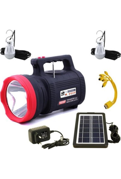 Calido Elektronik Solar Mp3 Müzik Çalar Radyo GS-330 Güneş Enerjili El Feneri 5W Power 22 Adet LED Kademeli El Feneri Calido Elektronik Solar Mp3 Müzik Çalar Radyo GS-330 Güneş Enerjili El Feneri 5W Power 22 Adet LED Kademeli El Feneri