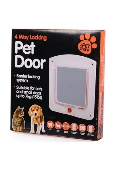 Pet Door 4 Yollu Kedi Kapısı 22X20X3 cm Pet Door 4 Yollu Kedi Kapısı 22X20X3 cm