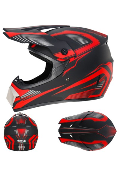 Xcity Dört Mevsim Motosiklet Off-Road Kaskı (Yurt Dışından)