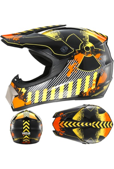 Xcity Dört Mevsim Motosiklet Off-Road Kaskı (Yurt Dışından)