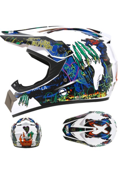 Xcity Dört Mevsim Motosiklet Off-Road Kaskı (Yurt Dışından)