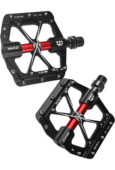 Homyl Dağ Bisikleti Pedallar Bisiklet Rulman Geniş Düz Platformu Bisiklet Pedalları Parçaları Siyah Homyl Dağ Bisikleti Pedallar Bisiklet Rulman Geniş Düz Platformu Bisiklet Pedalları Parçaları Siyah