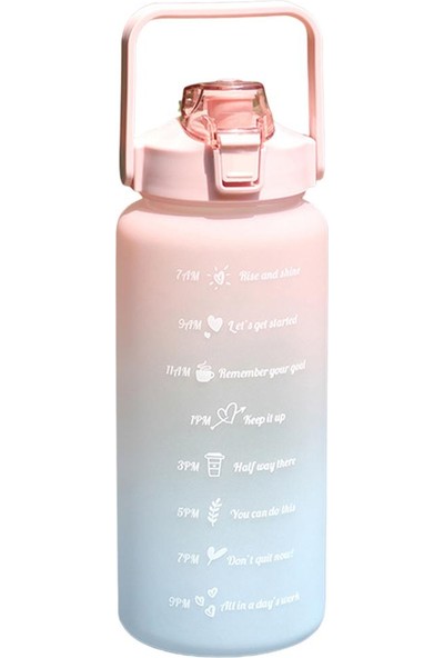 F Fityle 68 Oz Sızdırmaz Su Şişesi -Mor (Yurt Dışından)