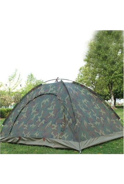 Real Me 2 Kişilik Taşınabilir Su Geçirmez Kamp Çadırı - Kamuflaj (Yurt Dışından)