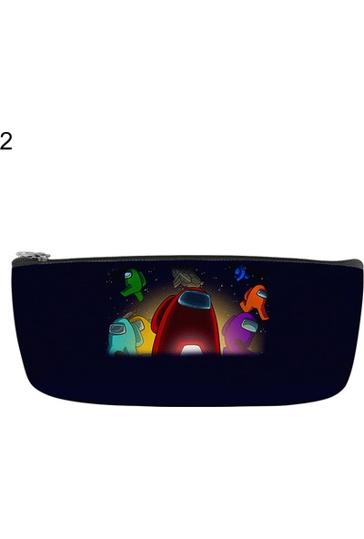 Farfi Büyük Kapasiteli Fermuar Kalem Çantası (Yurt Dışından)